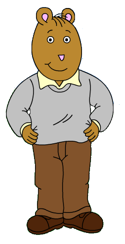 Cartoon Characters: Arthur PNG pack