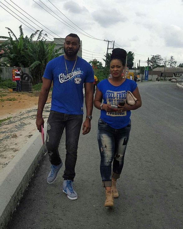 Muma Gee & Prince Ekeh Step Out In Matching Outfits In Rare Throwback ...
