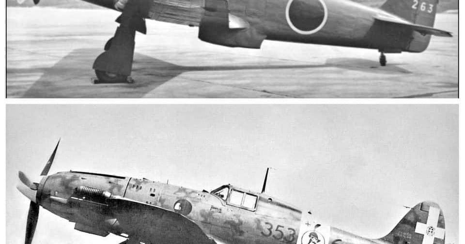 Historia y tecnología militar: Kawasaki Ki-61 "Tony" junto a Macchi C ...