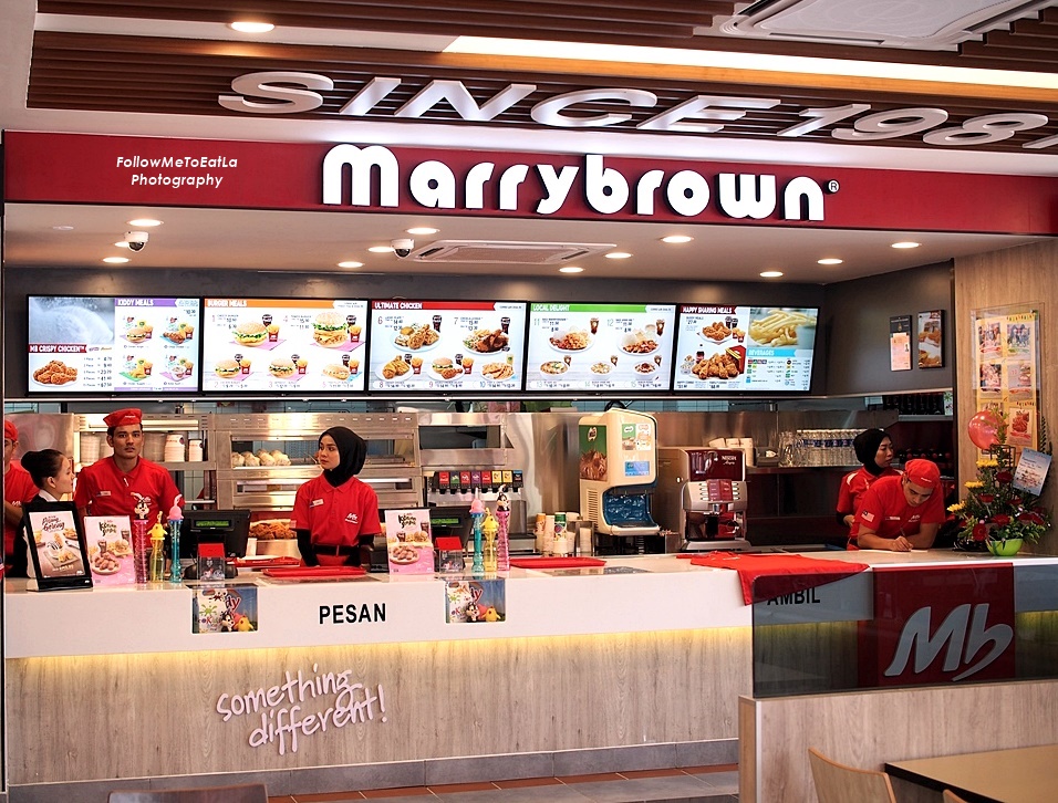 Follow Me To Eat La - Malaysian Food Blog: MARRYBROWN Malaysia Open ...