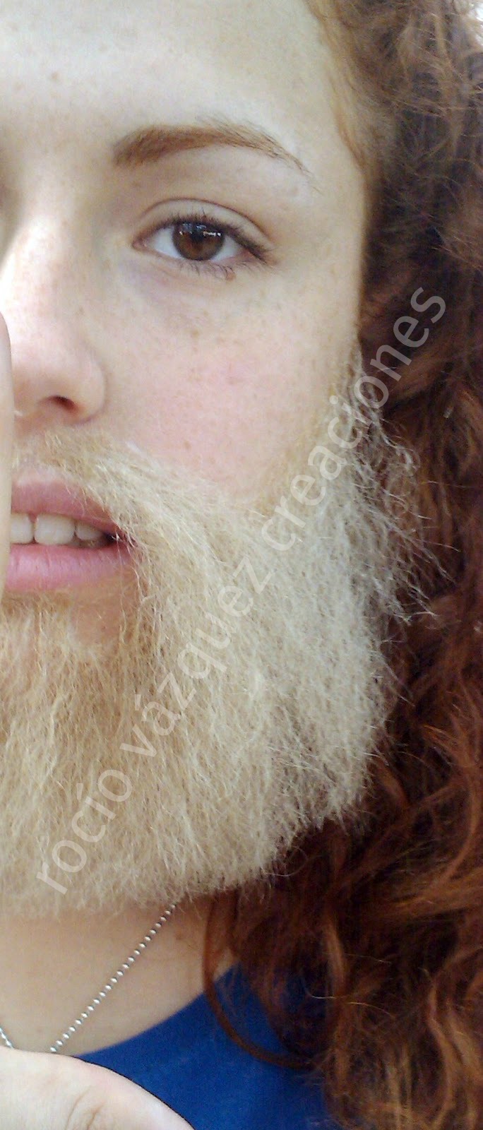 Caracterización y Creaciones Artísticas: Barba postiza