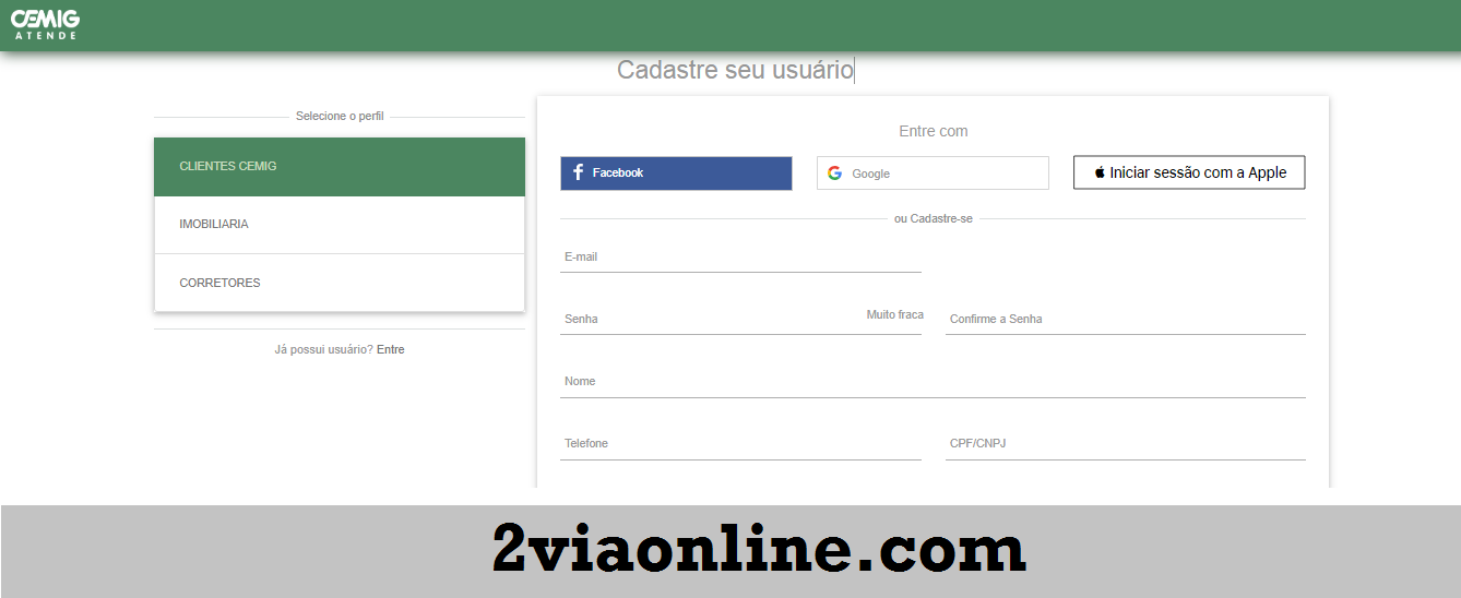 2ª Via Cemig | Conta de Luz 2024-2025
