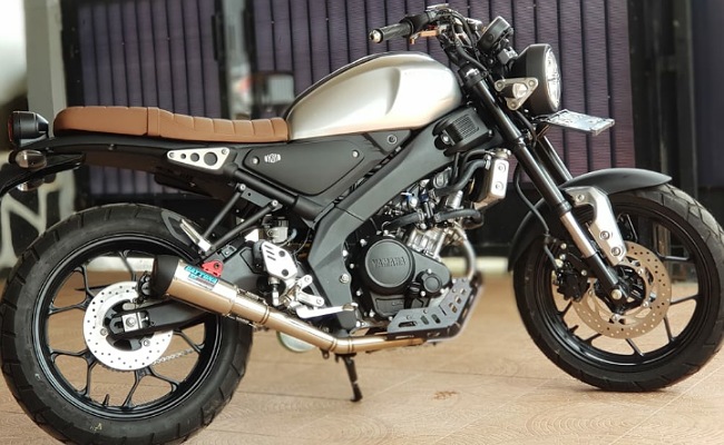 Custom Lifestyle Pengguna Yamaha XSR 155, Modifikasi Keren Sport Heritage