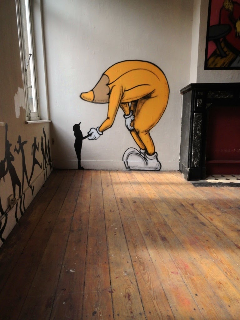 Expo crayons/créons à Bruxelles Art on Train