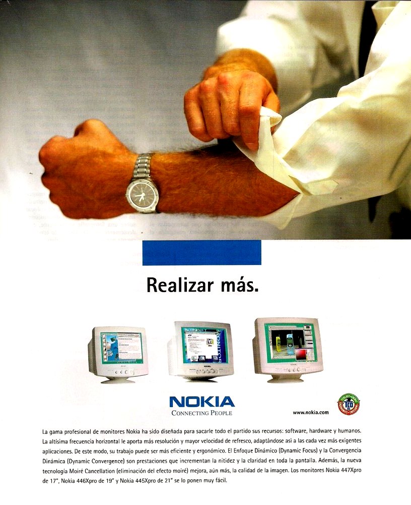 Informatica Viejuna: Monitores Nokia