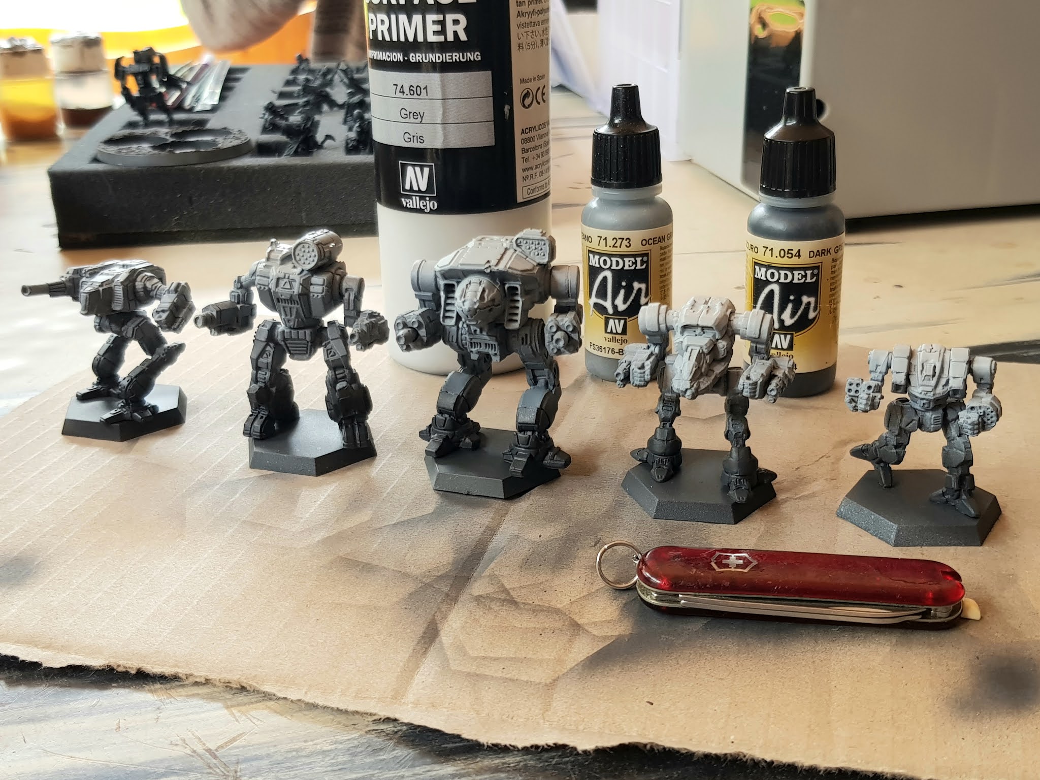 Old School Gaming: BattleTech: Smoke Jaguar Command Star Progress