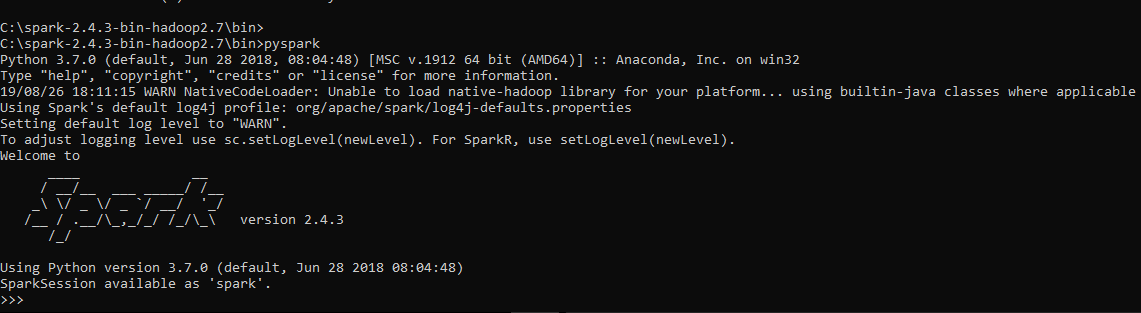 Sloth Big Data: Apache Spark no Python: PySpark com o Windows usando o ...