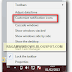 Cara selalu menampilkan icon program di notification area pada windows 7