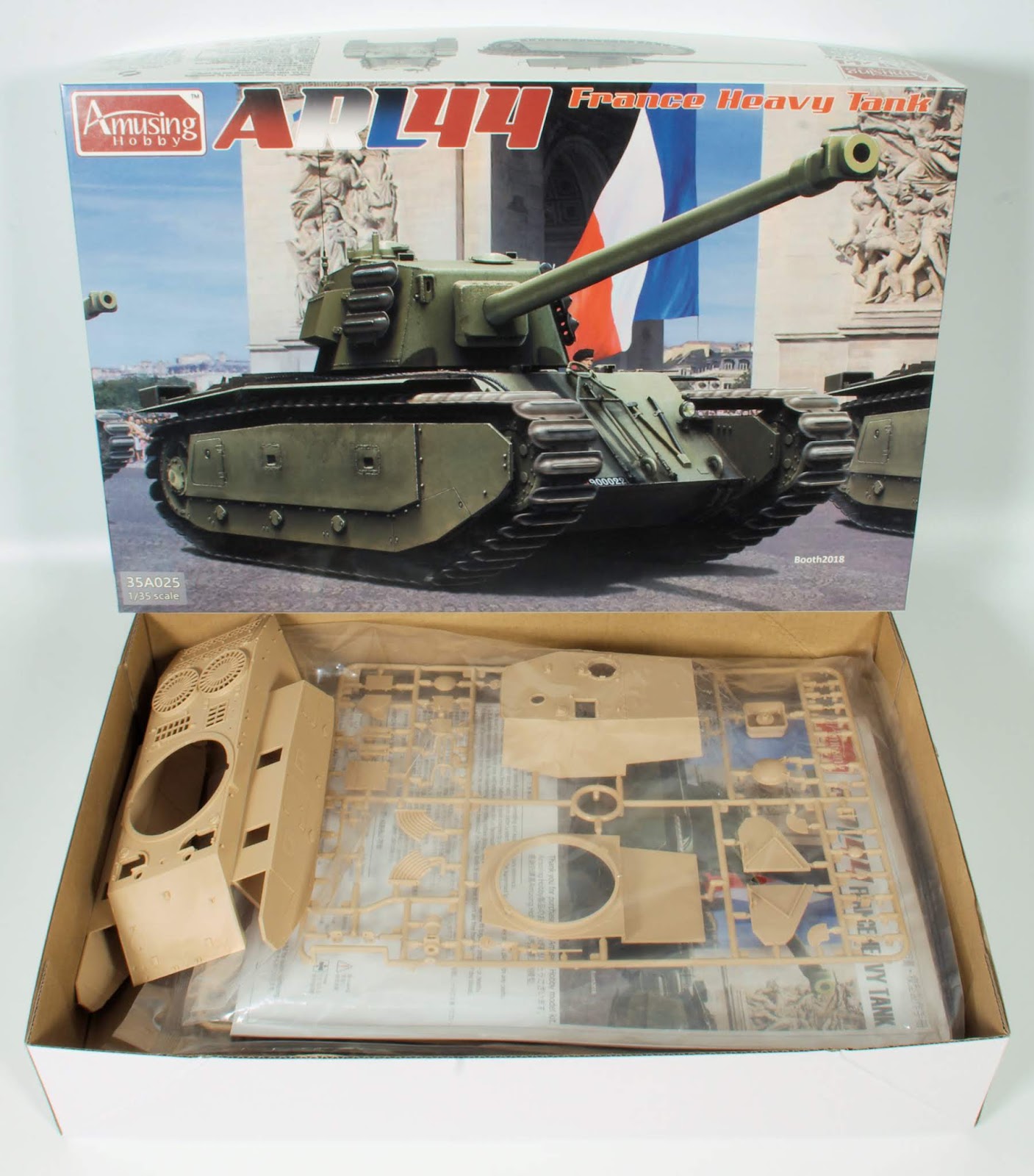The Modelling News: Build Review: 35th scale ARL-44 Heavy French Tank ...