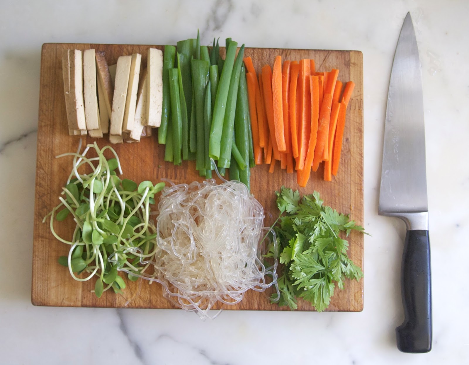 My Recession Kitchen...and garden: Brown Rice Spring Rolls with Peanut ...