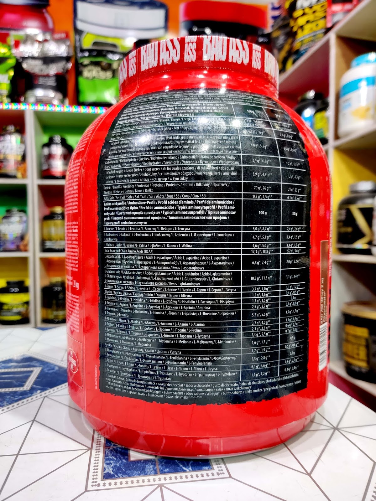 Bad Ass Whey Protein 66 Servings - NCRFS