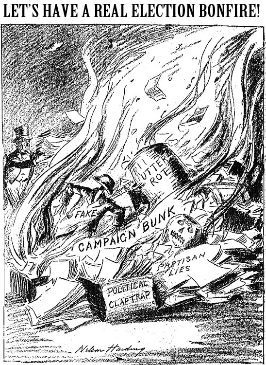 Berge's Cartoon Blog: Harding Knocks