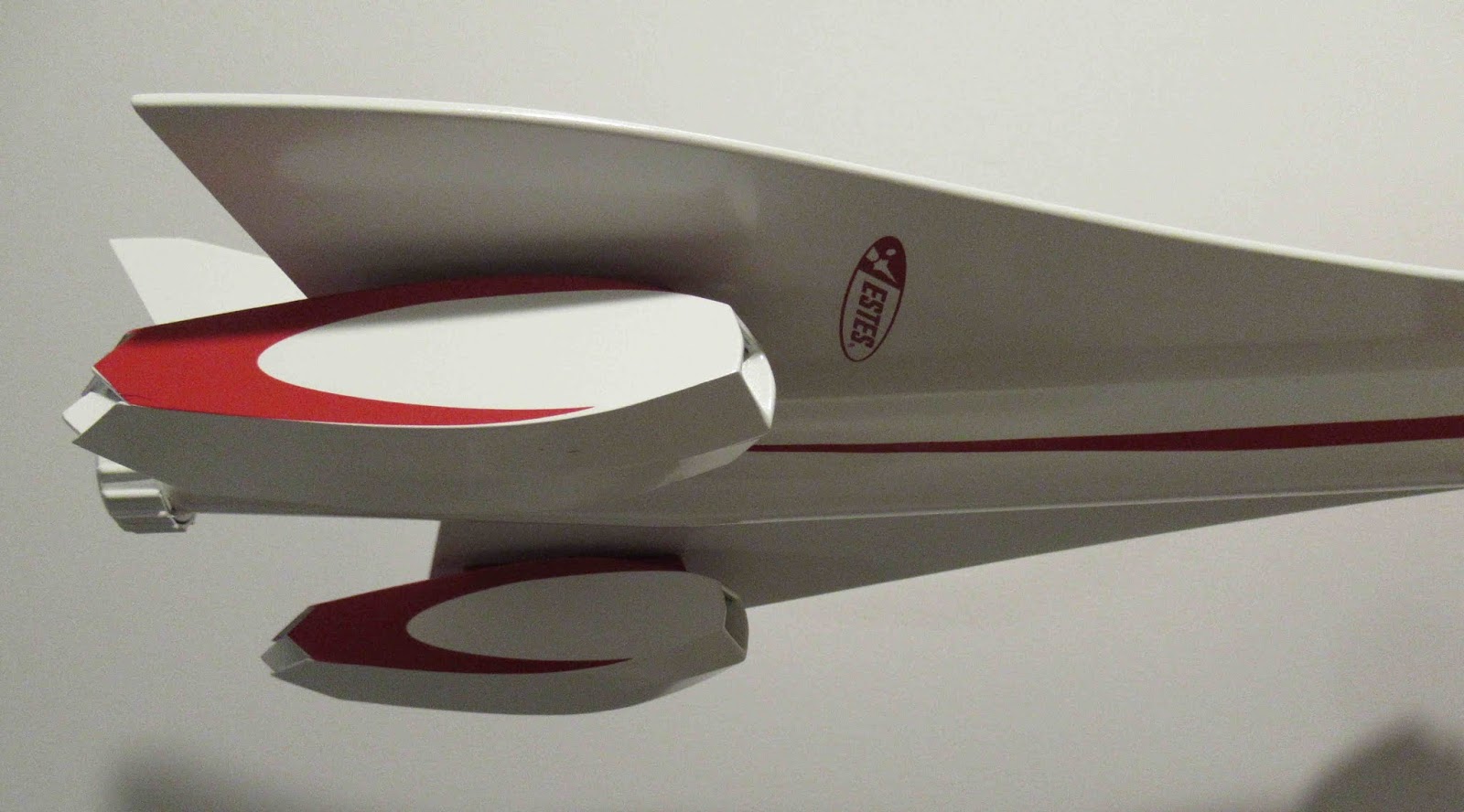 Model Rocket Building: Estes Low Boom SST #7289 Build, Finished