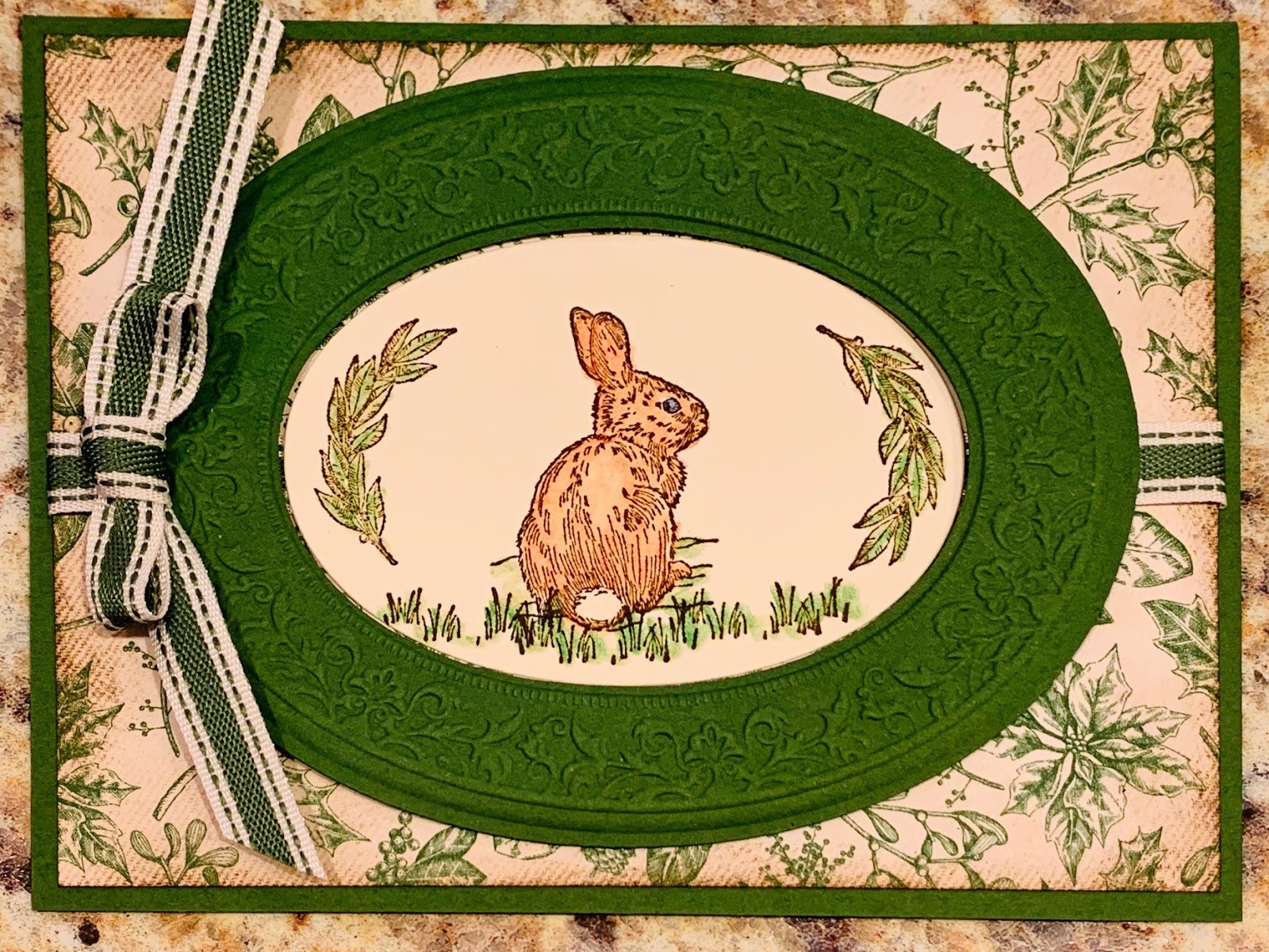 Sweet Toile Rabbit Card for the Stampers Showcase Blog Hop September ...