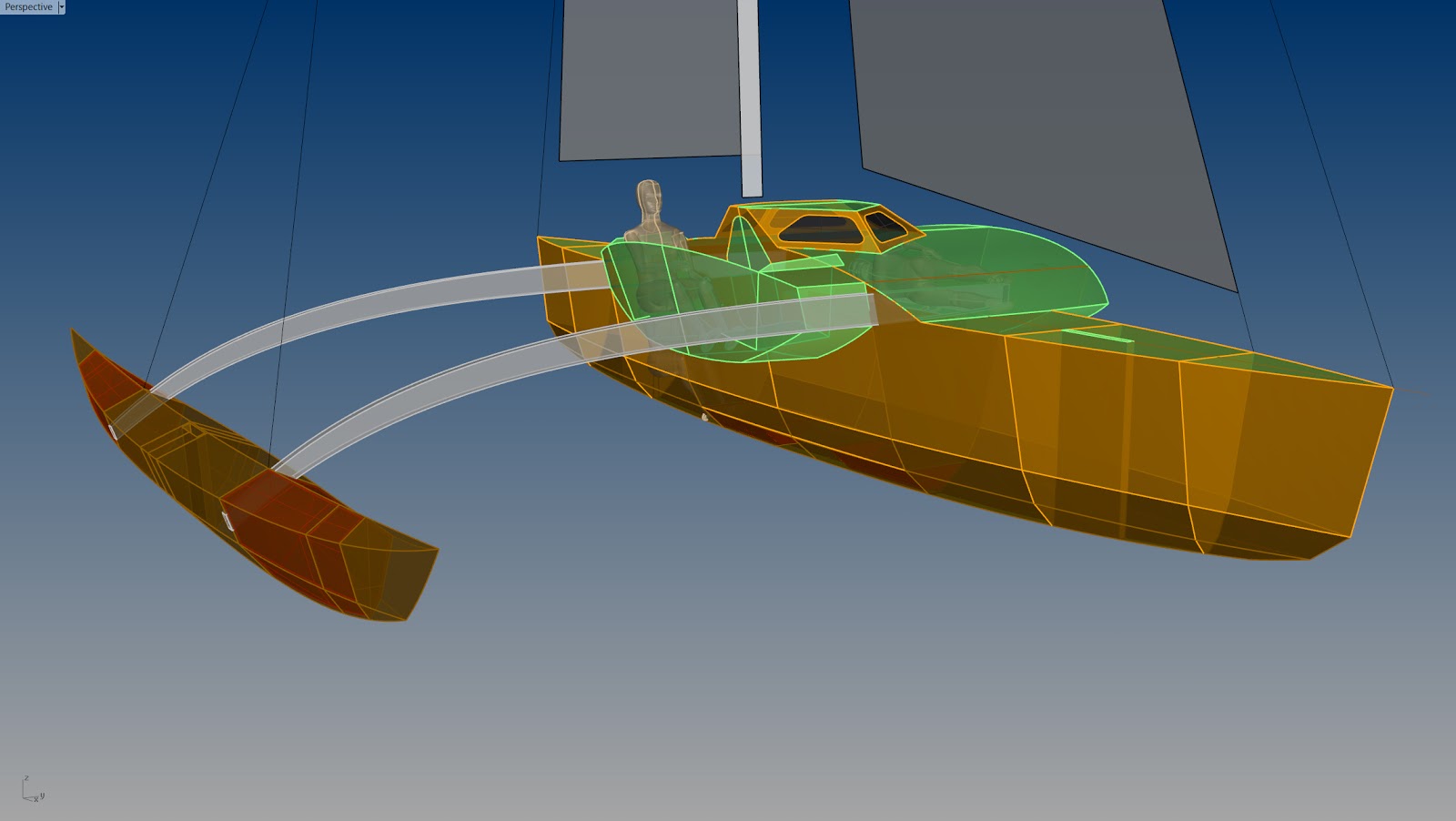 Bieker Boats: 32 foot proa