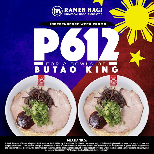 Manila Shopper: Ramen Nagi Independence Day Promo 2021