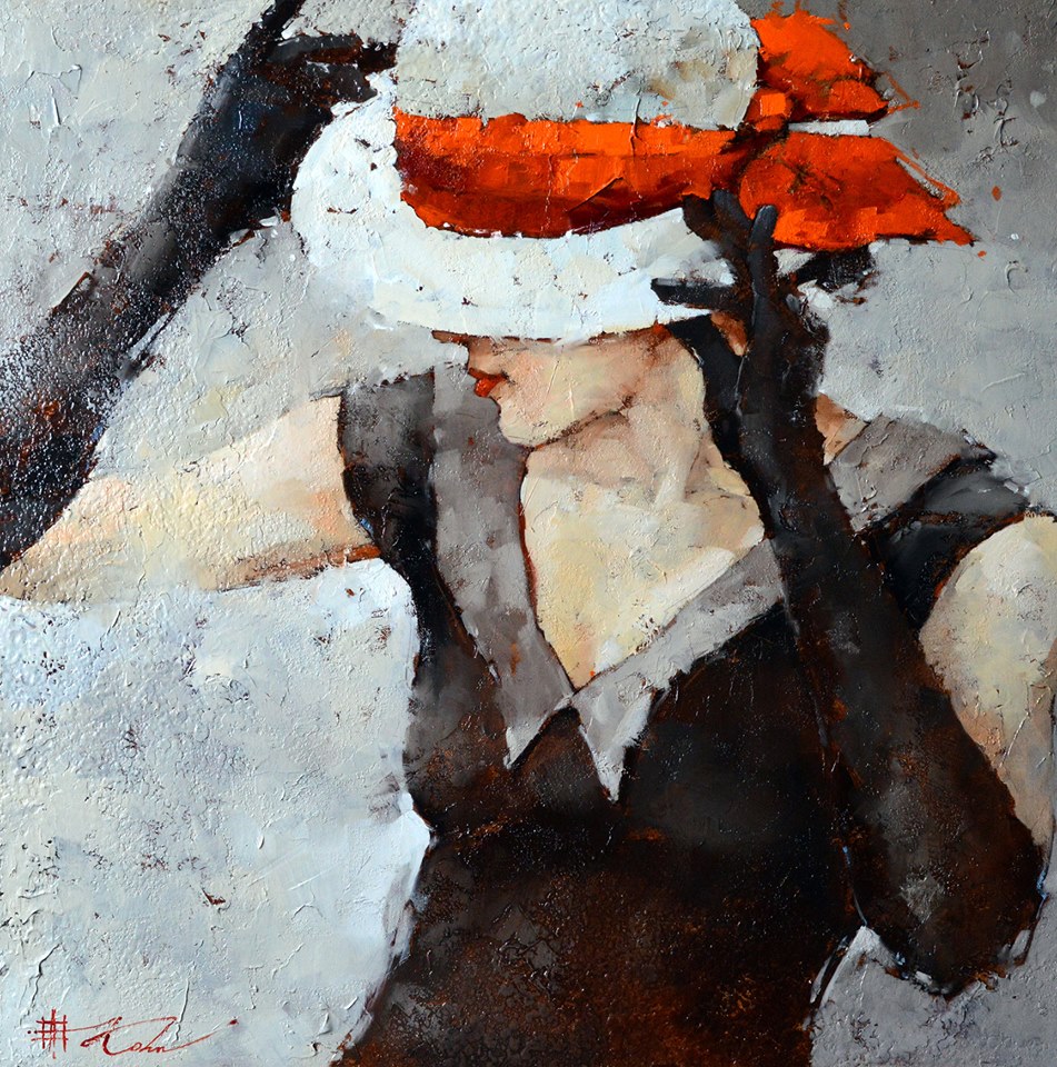 Andre Kohn, 1972 | Ladies and hats | Tutt'Art@ | Pittura * Scultura ...
