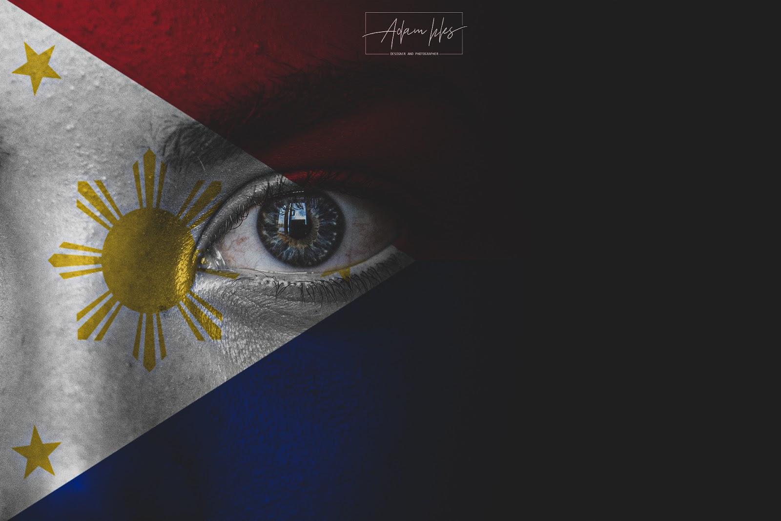 Philippines Flag Tribal Wallpaper