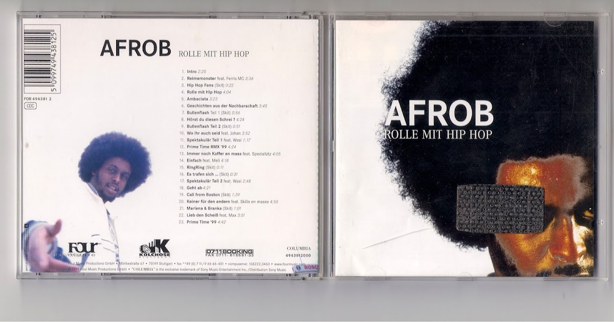 Deutsch/German Hip-Hop: Afrob - Rolle Mit Hip Hop [CD-Album]