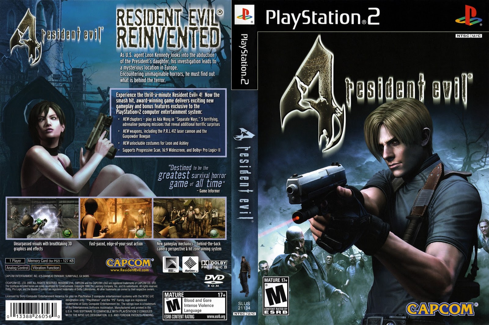 Shooterlandiaps2: Resident Evil 4 (USA) ISO
