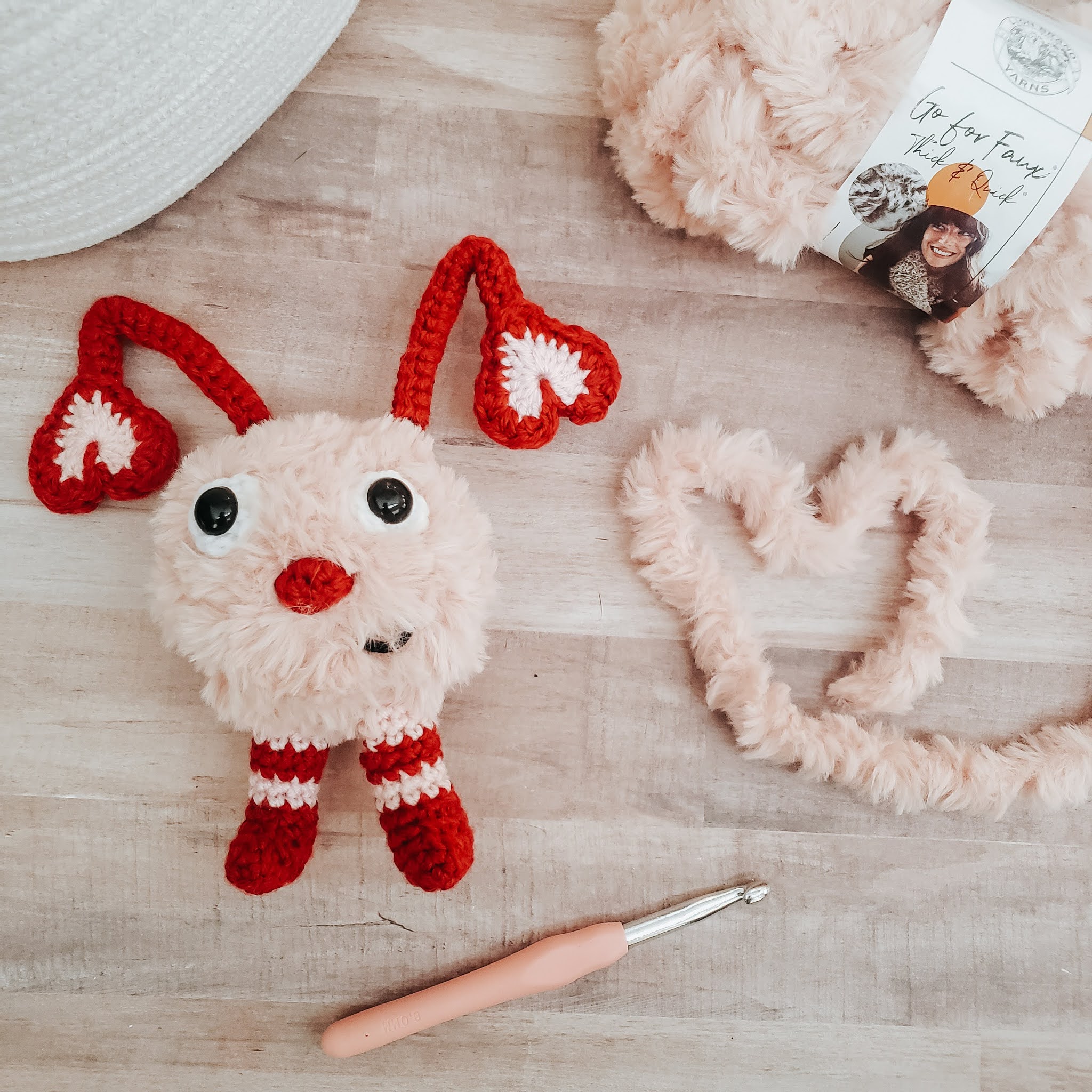 Fuzzy Love Bug Pattern