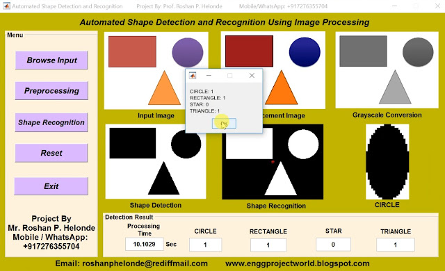 Shape Detection and Recognition Using Image Processing Matlab Project ...