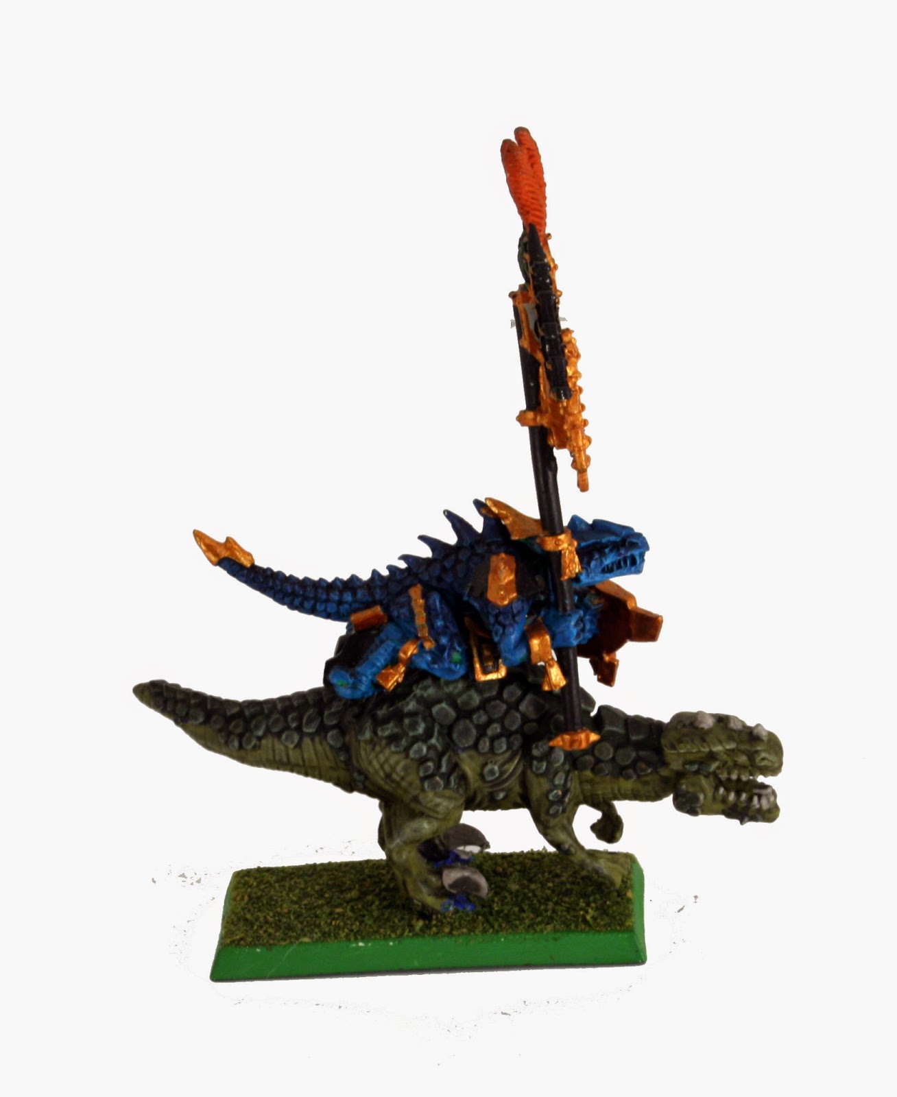 Florida Miniature Painting: Lizardmen Saurus Cavalry
