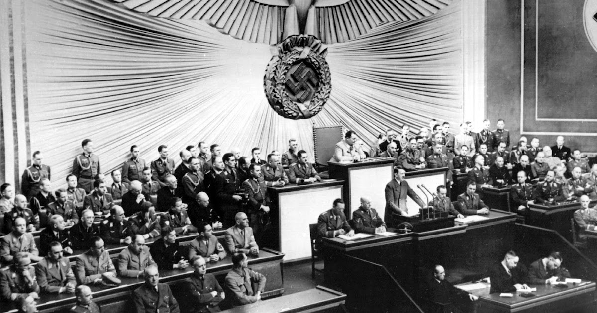 Reichsfoto: Adolf Hitler - Speech in the Reichstag - 01.09.1939