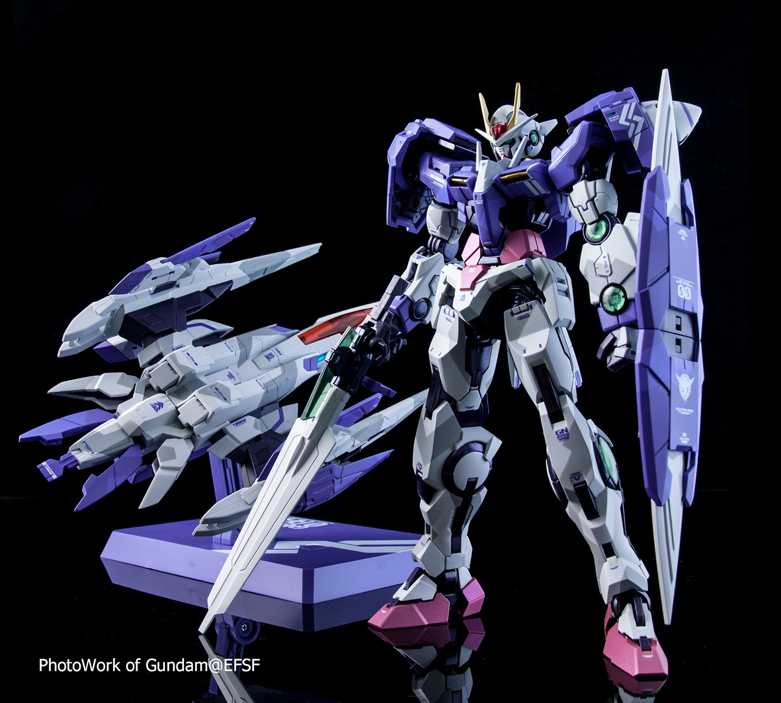 The WhiteBase of Gundam@EFSF: METAL BUILD 00-RAISER DESIGNER'S BLUE Ver.