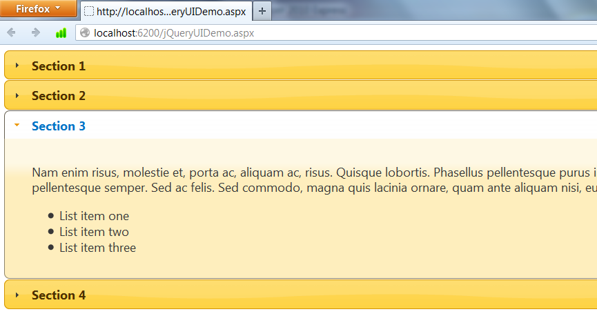 Rich Look And Feel To Aspnet Web Applications Using Jqueryui