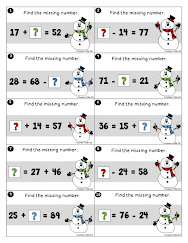 Winter Equal Equations and a Freebie | Teacher's Take-Out