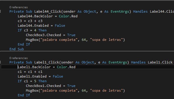 paso a paso visual basic: VISUAL 2013 sopa de letras