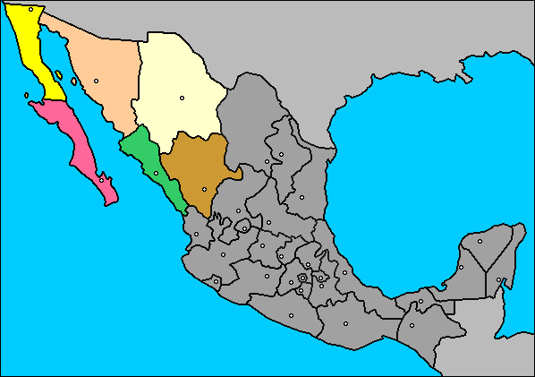 RIQUEZA NATURAL Y CULTURAL DE MÉXICO : Región de Noroeste