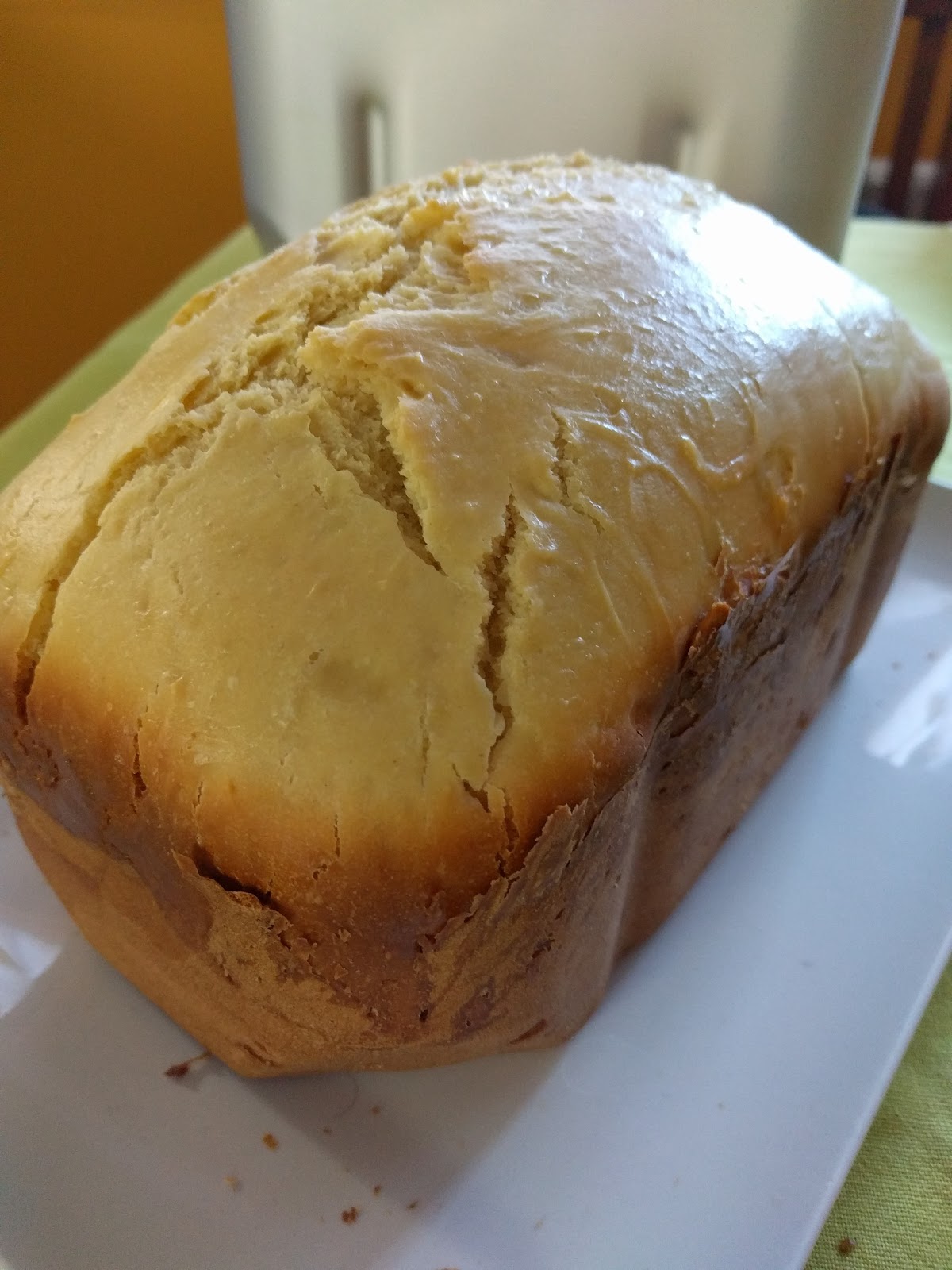 Pan de leche en panificadora con azúcar de abedul - BUENOS RATOS LOLA