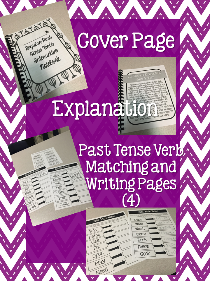 Smashingly Good Speech: Regular Past Tense Interactive Notebook