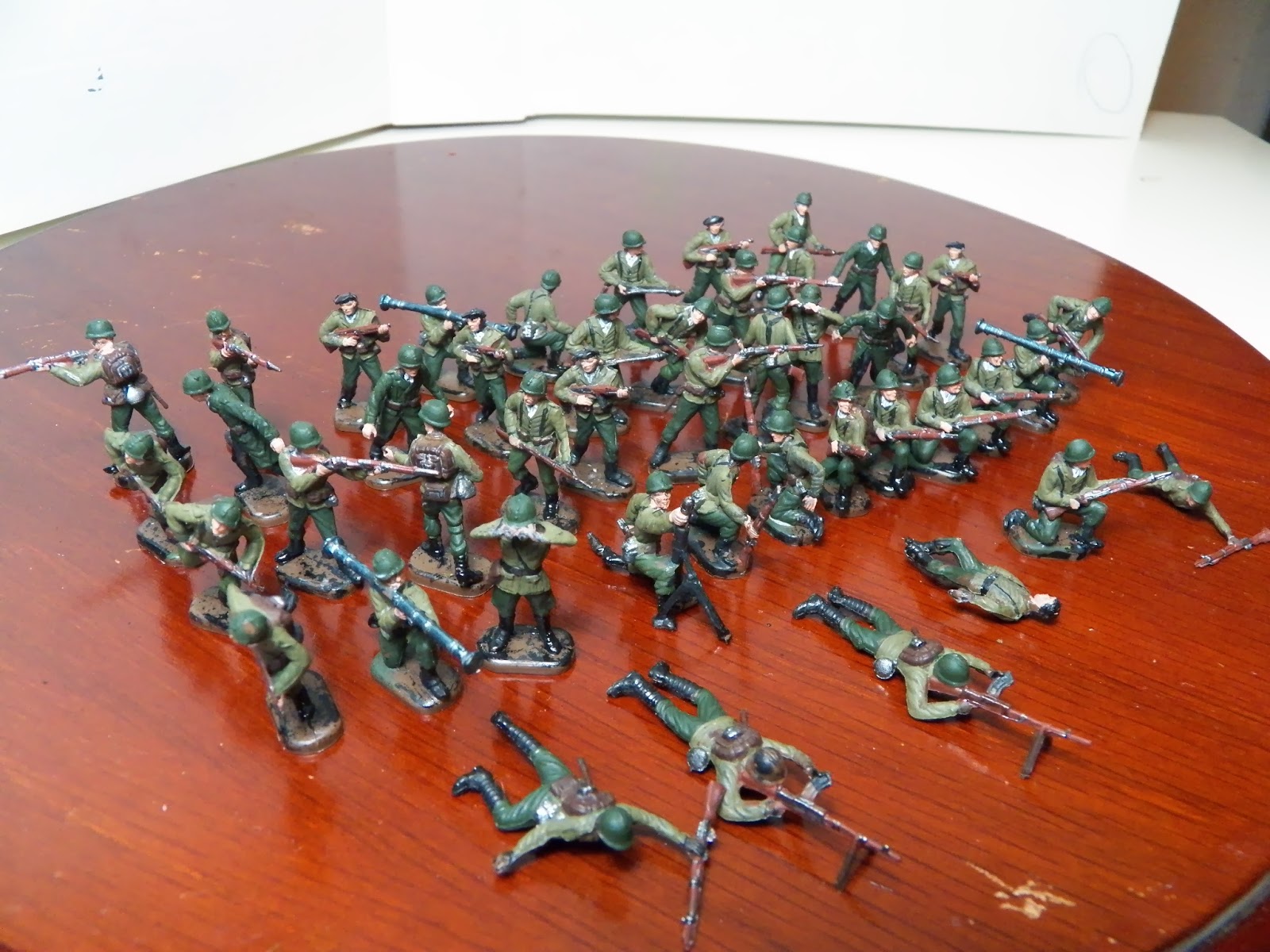 collect and paint figures 1:72: ESCI 205 - French Soldiers - W W 2