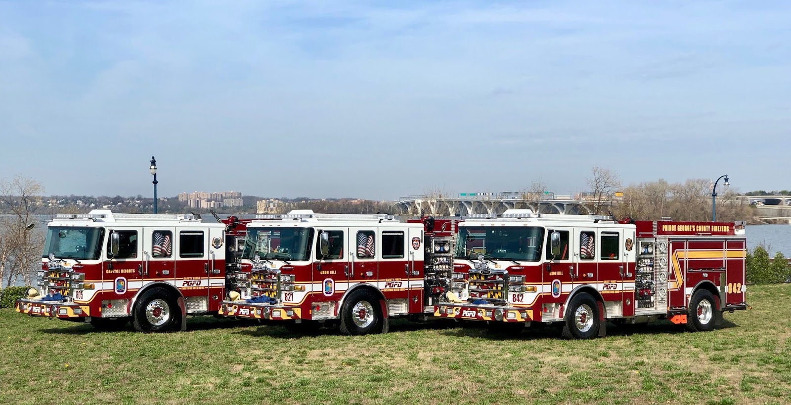 New PGFD Engines Delivered