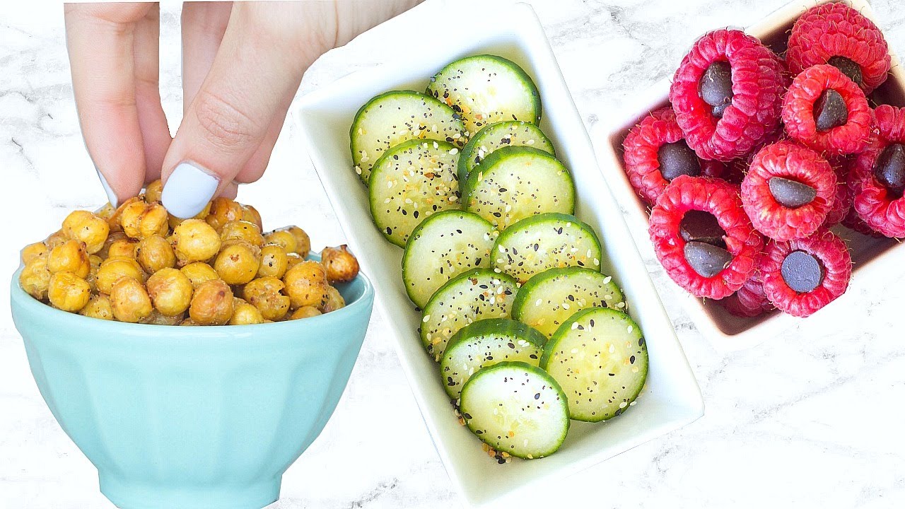 10 HEALTHY SNACKS EVERYONE NEEDS TO KNOW! EASY AND QUICK! | wiky food