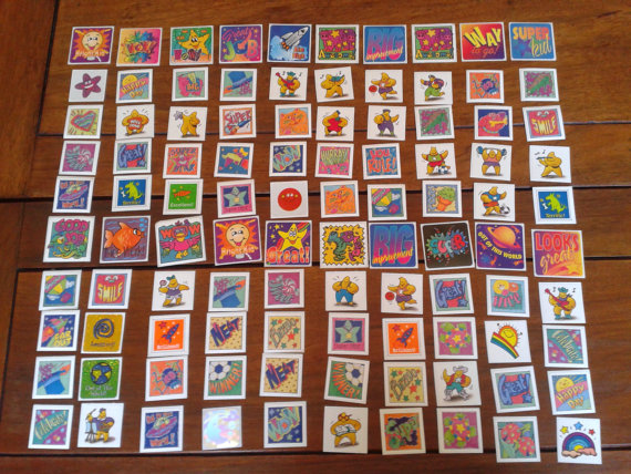 The HoarderRehab Blog: The Destiny of Things: 80s - 90s Sticker ...