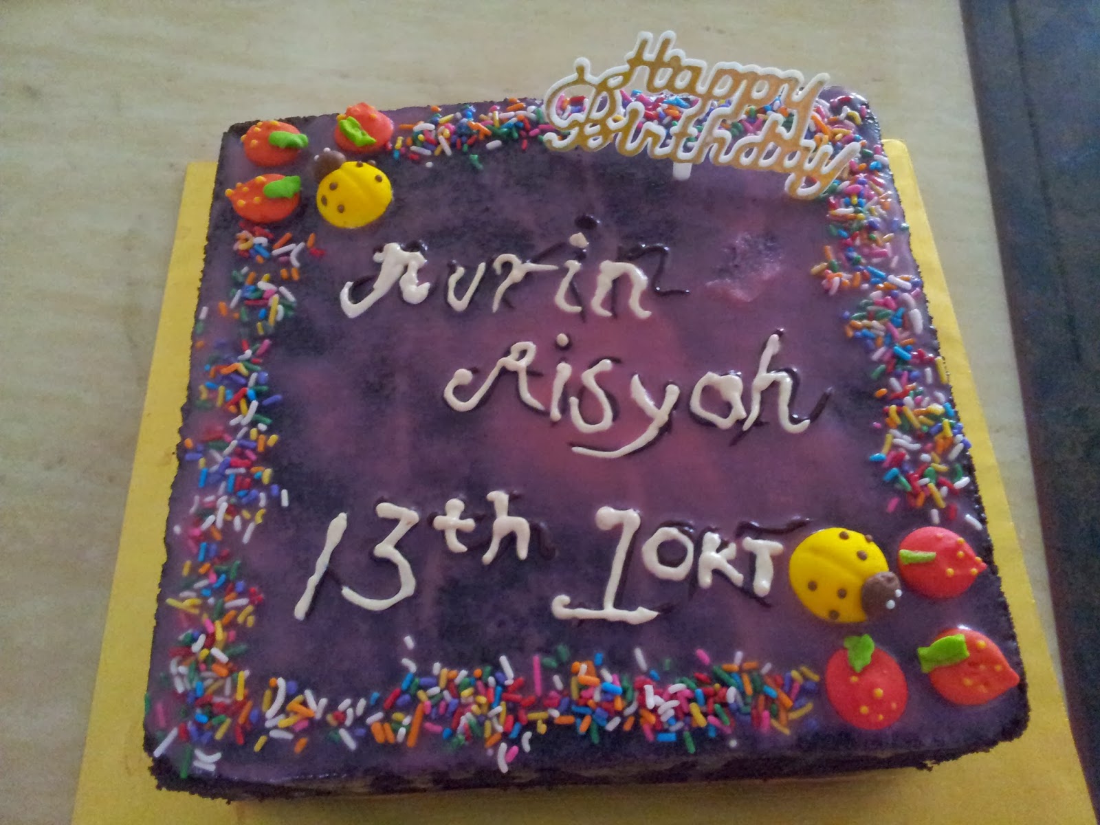 Kek Coklat Moist Tempahan dan mini kek ~ Umi's Cup Cake