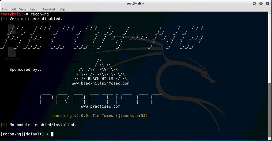 INFORMATION GATHERING WITH RECON-NG Part-1