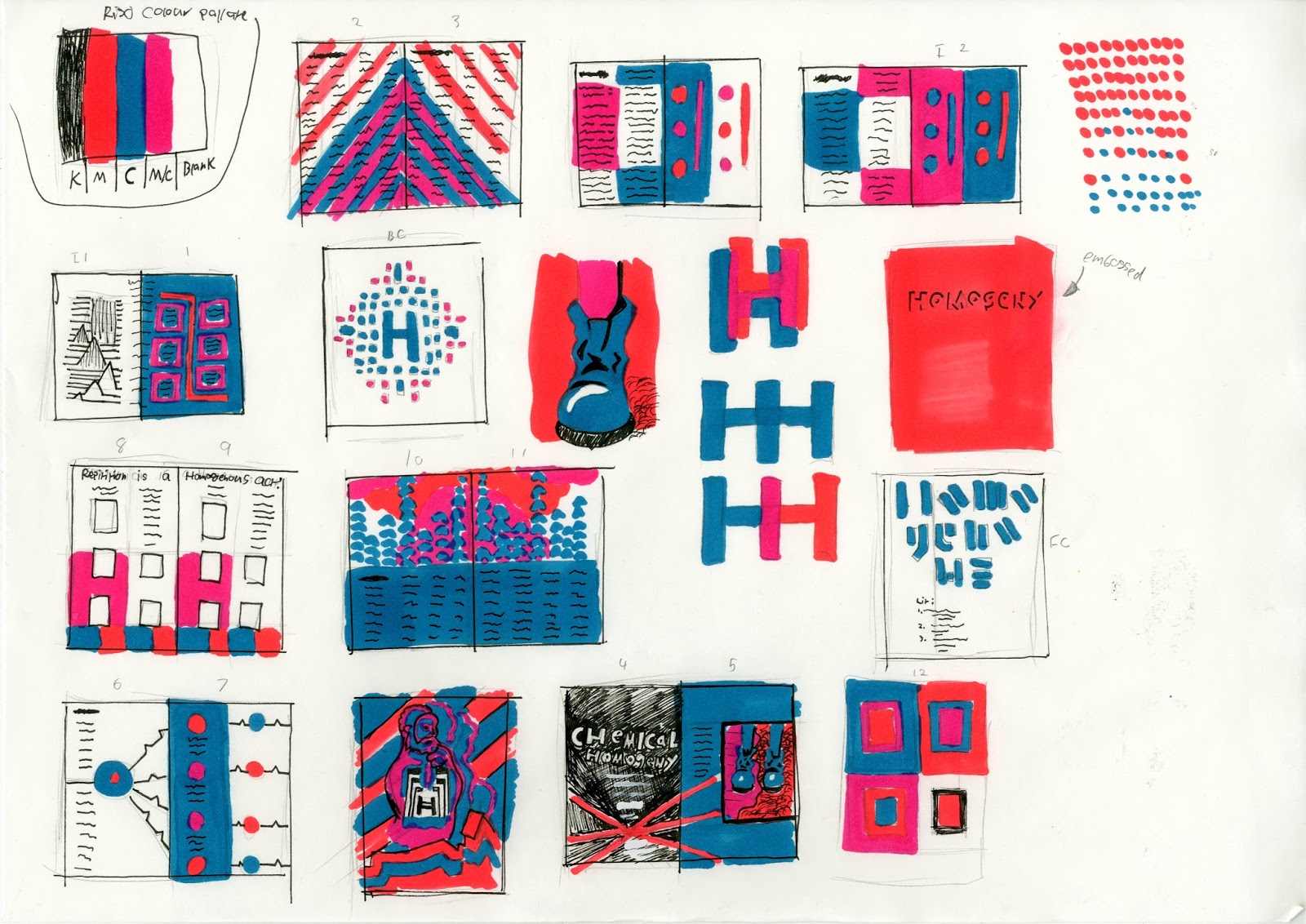 Graphic Design and Illustration: Third year graphics, first project