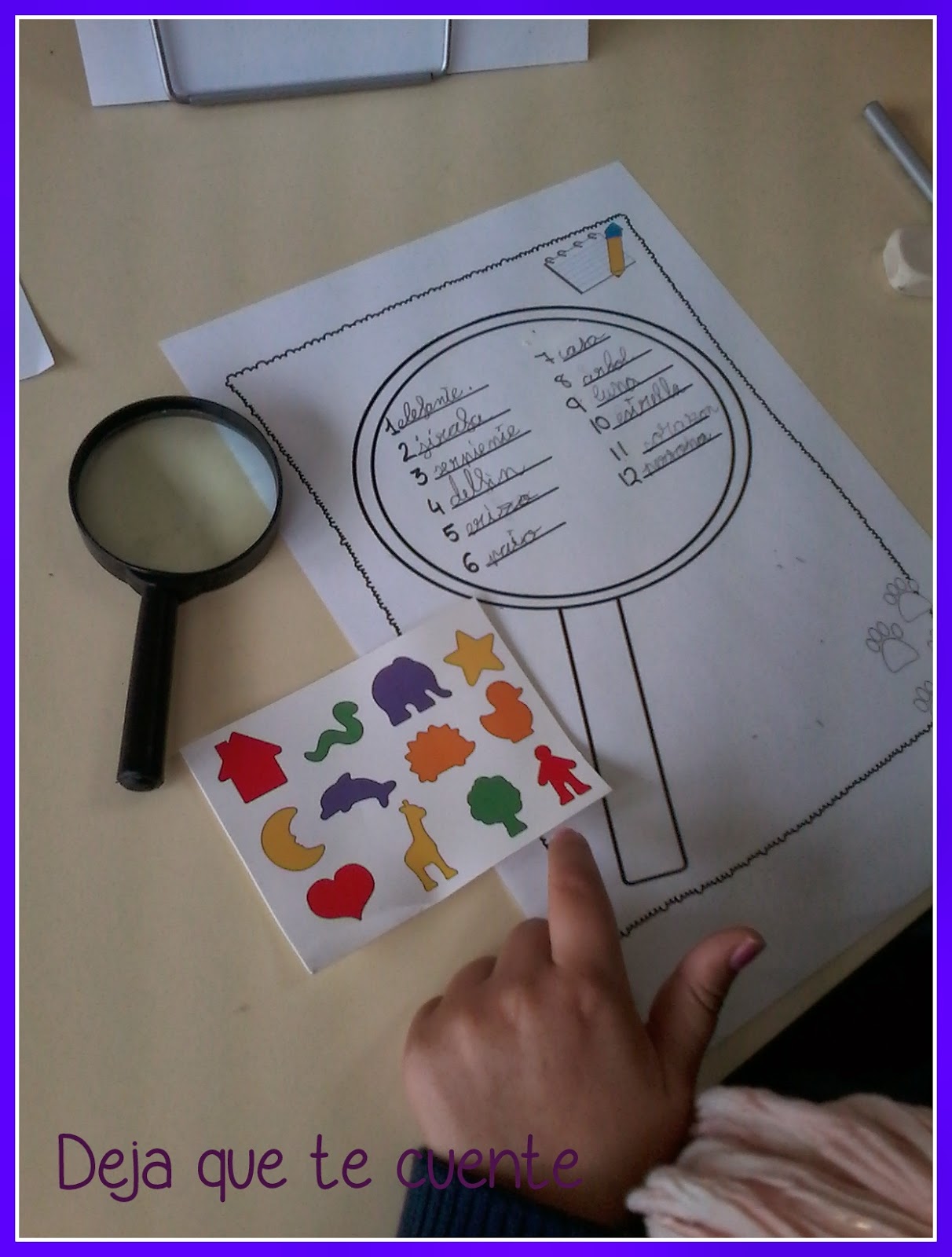 Deja que te cuente...: Detectives de palabras