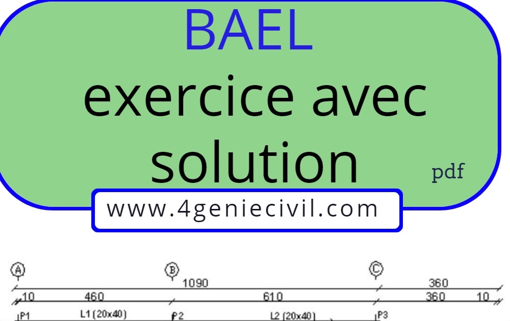 BAEL exercice avec solution pdf