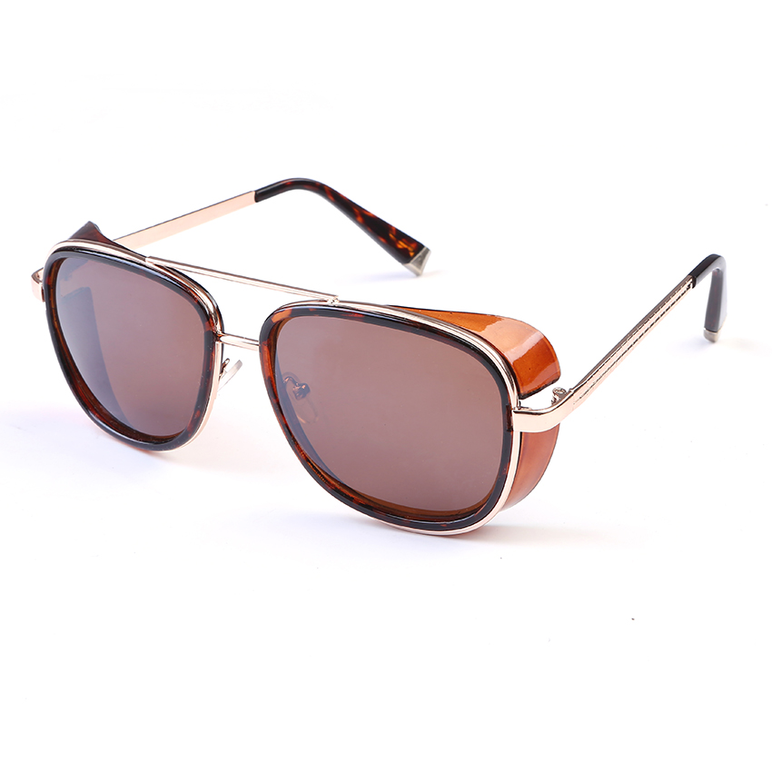 Iron Man 3 Sunglasses 8 Lens Color Robert Downey Jr. TONY STARK Aviator ...