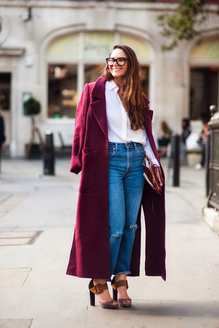 Le Style Ce Moi: Color Borgoña