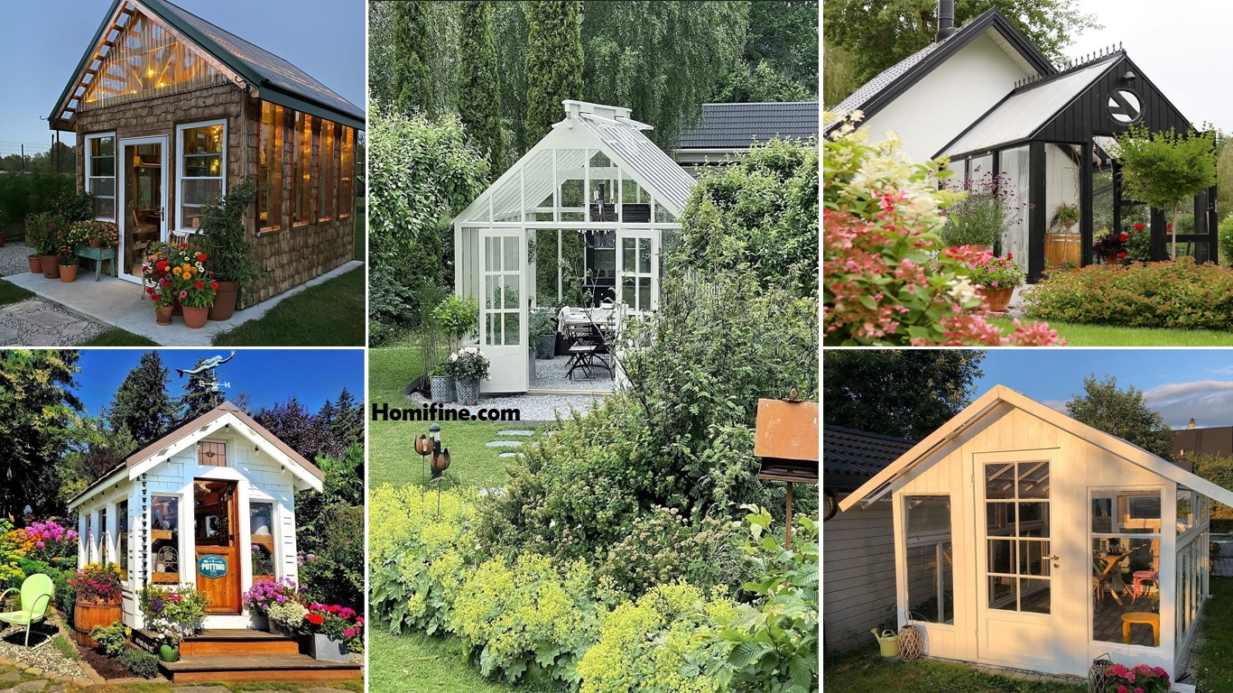 7 Tiny Houses Ideas for Relaxing in the Garden ~ Homifine.com