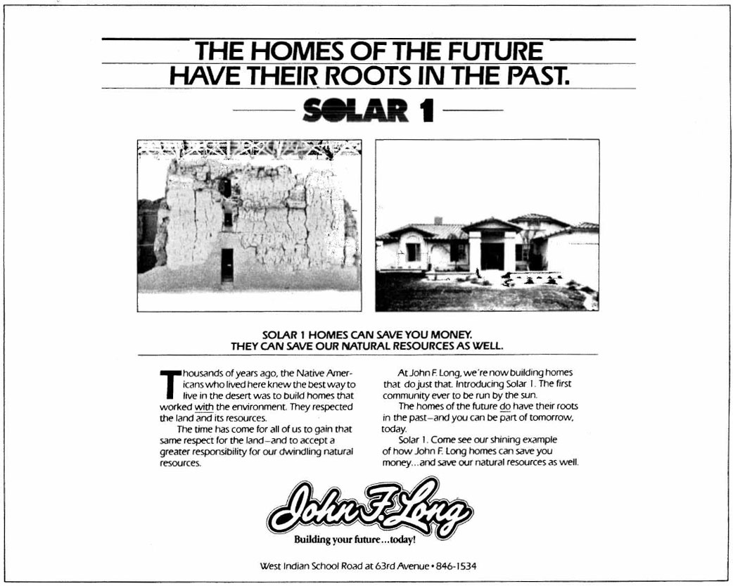 Solar 1 Subdivision by John F. Long