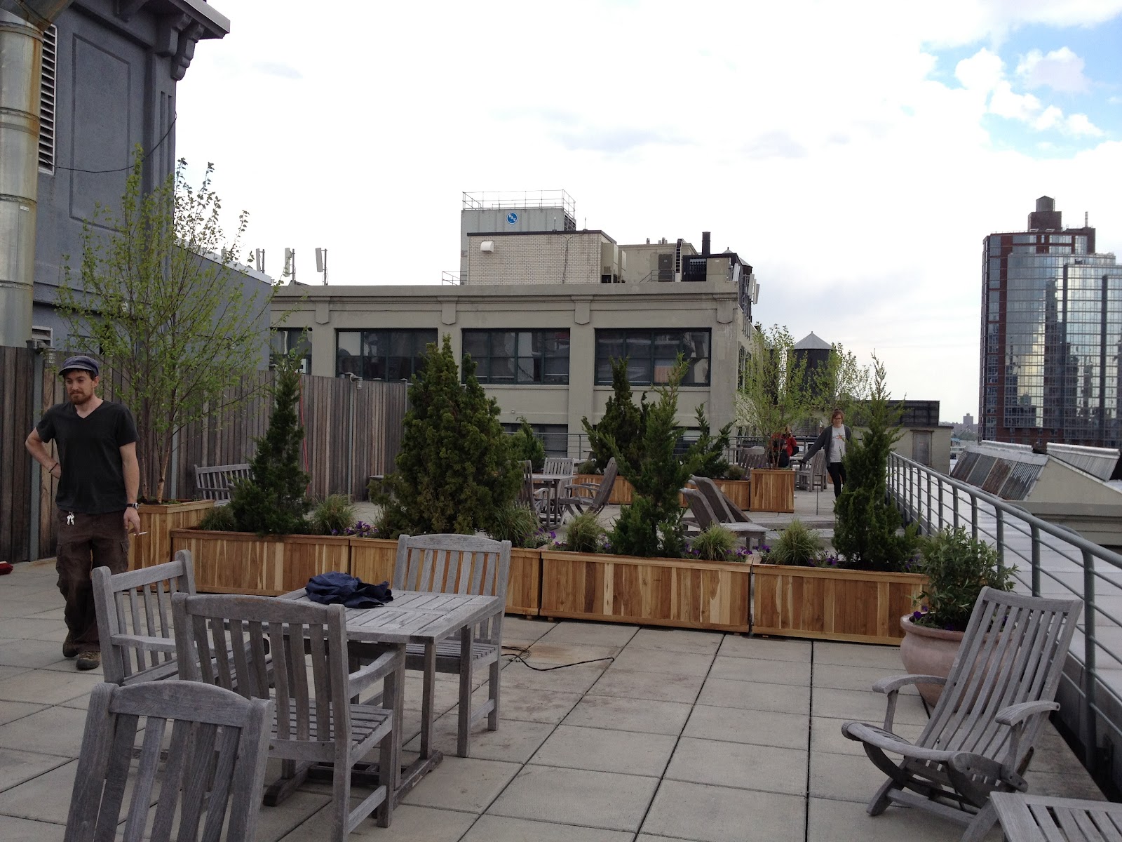 All Decked Out NYC: rooftop deck