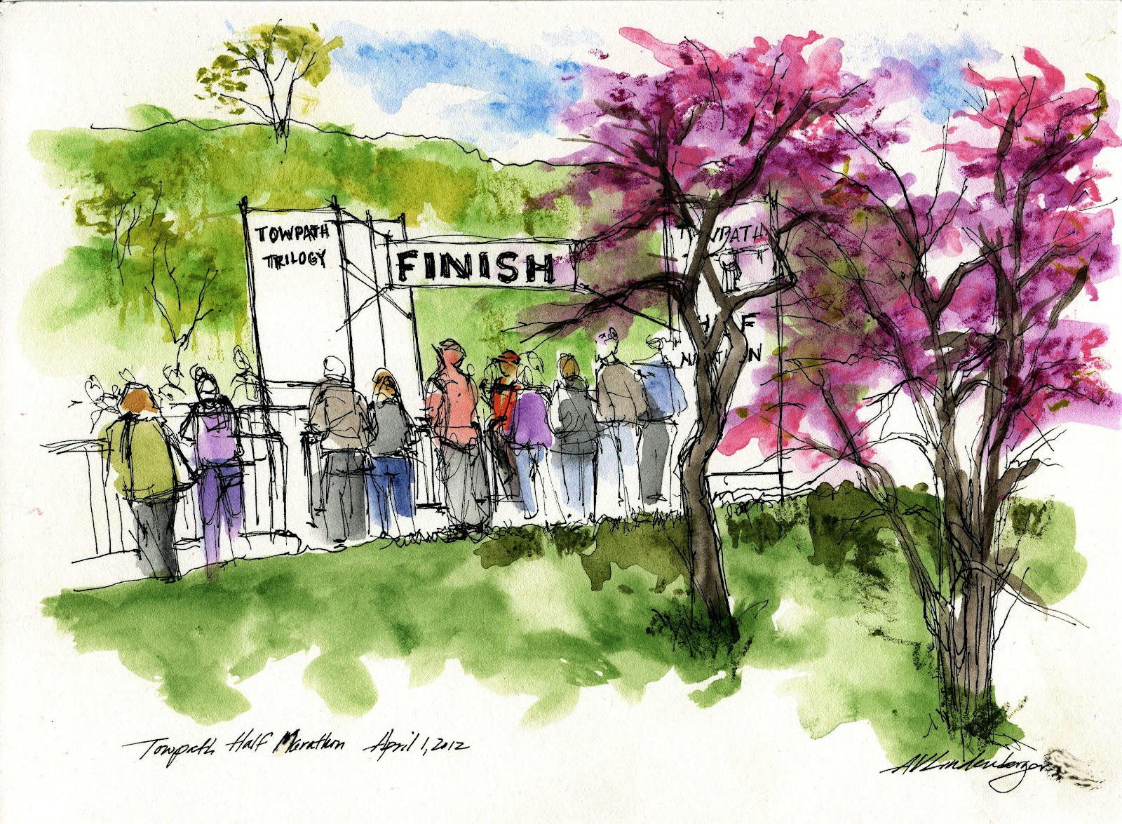 Daily Painters of Pennsylvania: Finish Line - a Plein Air Painting by ...